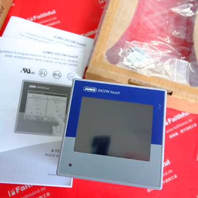 议价Jumo 00654163 久茂全新双通道控制器 Dicon touch 703571/8-