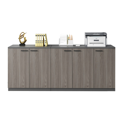 办公木质落地靠墙文件柜