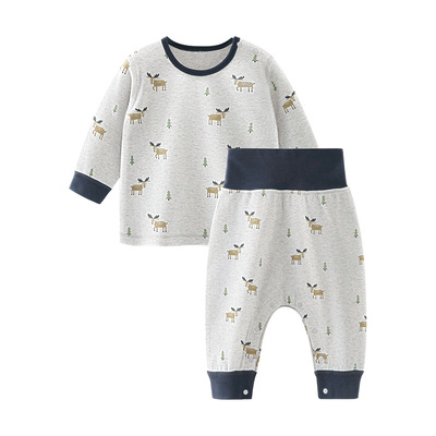 汤尼倍儿婴儿秋衣秋裤护肚保暖衣