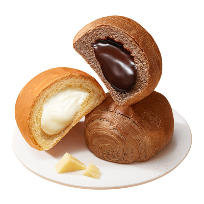 【流心巧克力】熔岩全麦软面包
