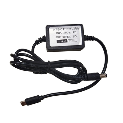 景赛typec升压线pd20v3.25a转dc24v1.6a1.8a适用于米家照片打印机净水器电源线按摩仪扫地机香薰机台灯风扇