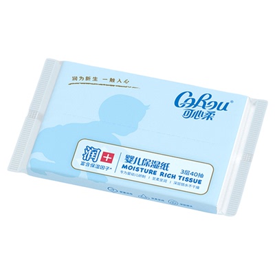 可心柔40抽15包保湿乳霜柔纸巾