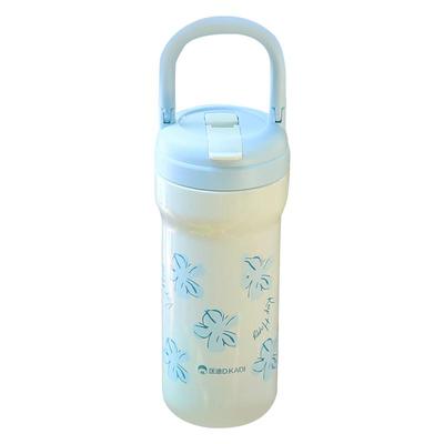 匡迪316L高颜值便携吸管保温水杯