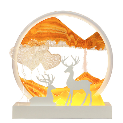 流沙画摆件酒柜装饰品创意礼物