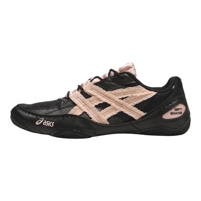 代购Empty Behavior x ASICS Hypersync联名跑步鞋褶皱时尚拼接