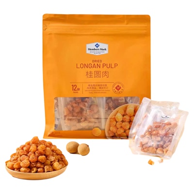 山姆桂圆肉600g高州特产无核特级肉干龙眼泡茶水煲汤超市正品代购