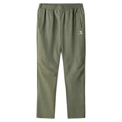 【速干】骆驼运动裤男士夏季直筒长裤女透气爸爸休闲速干跑步裤子