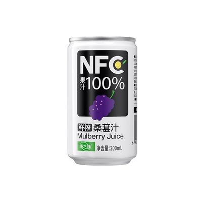 康之味100%NFC桑葚汁200ml