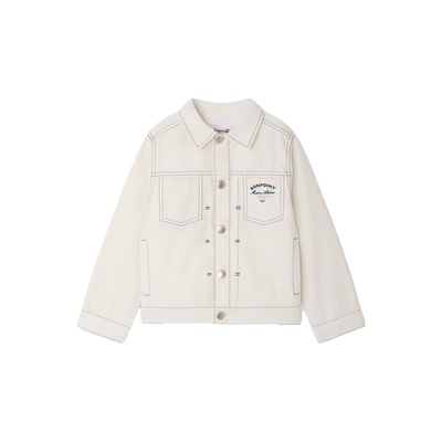 【新品】Bonpoint2026早春大童“1975”度假风长袖外套小樱桃童装