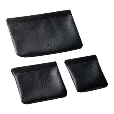 便携式自动闭合皮革收纳包