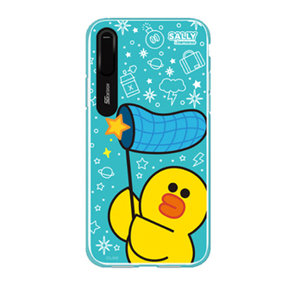 布朗熊苹果防摔发光手机壳