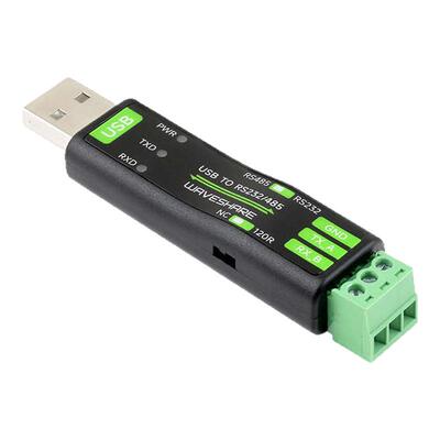 微雪 USB转RS232/485 串口转换器 FT232RNL通信模块工业级串口线