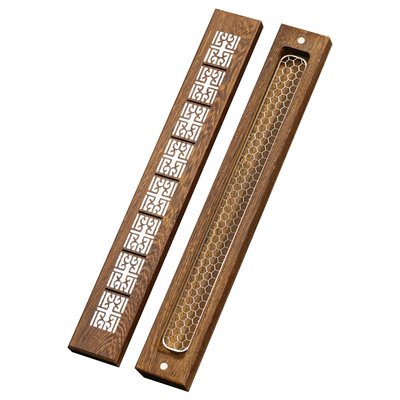 鸡翅木檀香熏香炉家用室内香盒沉香炉线香香插香座卧香盒香道套装