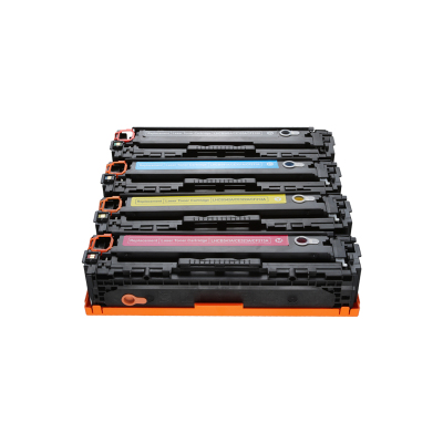 适用惠普cm1415fn硒鼓cp1215 CB540A彩色打印机墨盒HP m251n/nw m276 cp1515n碳粉cm1312 1415fnw 1525墨粉