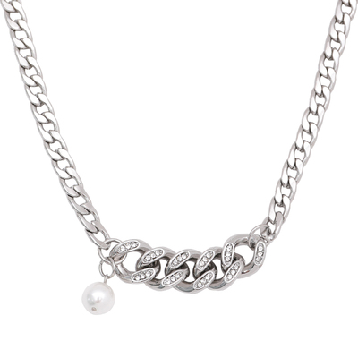 拼接嘻哈说唱潮流ins风古巴链