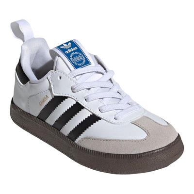【自营】adidas阿迪三叶草SAMBA QUICKON K小童运动休闲鞋KI1579