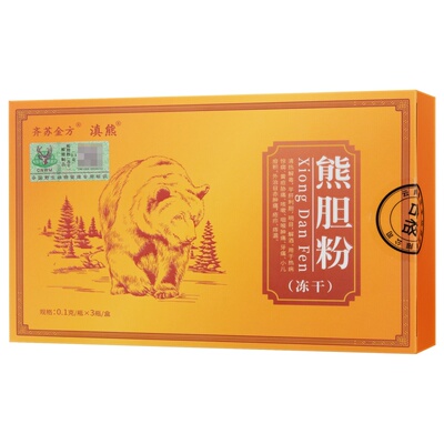 熊胆粉熬夜饮酒清热平肝中药饮片