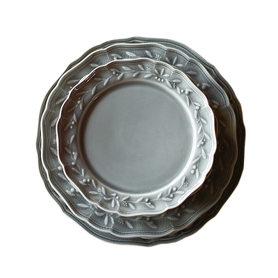 Camussay复古浮雕灰釉