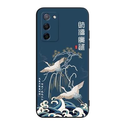 皑晨适用于oppoa55 5g防摔手机壳pemm00全包男女保护套oopp欧珀a55s软硅胶外壳ooppa56时尚新款中国风opopa55