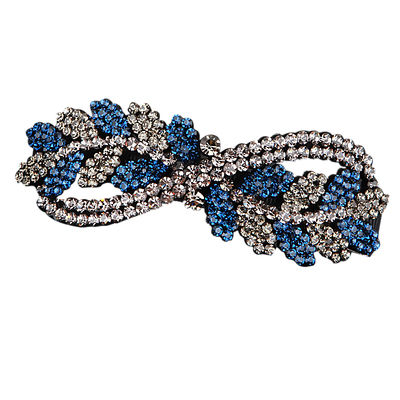 后脑勺精致横夹蝴蝶结弹簧夹