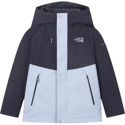 暇步士男童女童三防加绒风衣外套