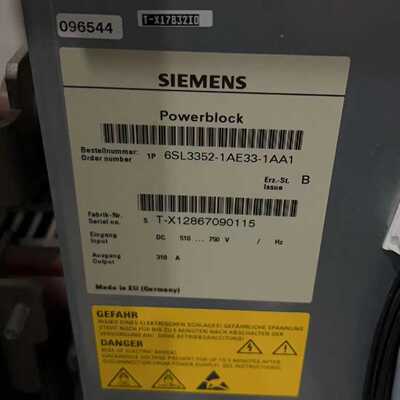 议价西门子6SL3352-1AE33-1AA1S120变频器机芯6SL33521AE331AA1议