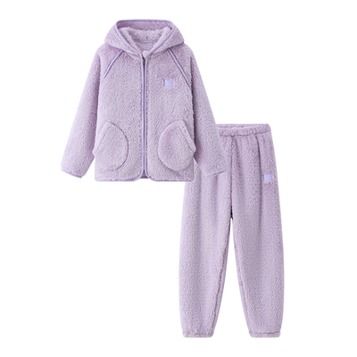 【撸猫暖绒】儿童秋冬珊瑚绒睡衣