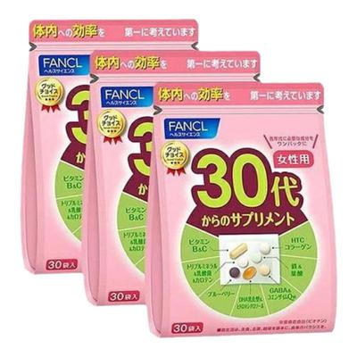 日本直邮FANCL芳珂30岁女性每日综合营养包复合维生素30包/袋