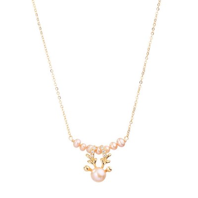 SPECIAL淡水珍珠女款轻奢锁骨链