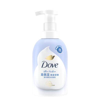 【官方直营】多芬沐浴露云朵泡泡奶泡沫慕斯氨基酸温和滋润400g