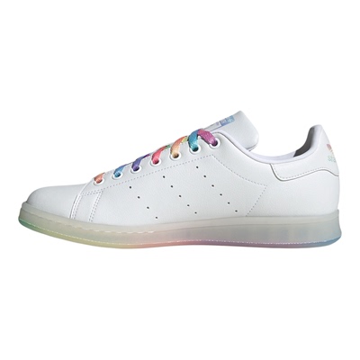 正品Adidas/阿迪达斯三叶草新款经典男女彩虹底运动休闲鞋GW9680