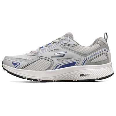 Skechers/斯凯奇Go Run Consistent低帮跑步鞋男款灰220034-GYBL