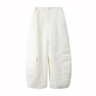 MDCWSTUDIO洋气白色棉裤韩版工装