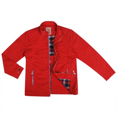 威鹏立领春季夹克外套成熟百搭