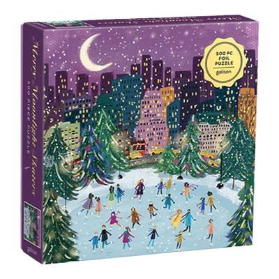 【官方正版】月光下的溜冰场拼图