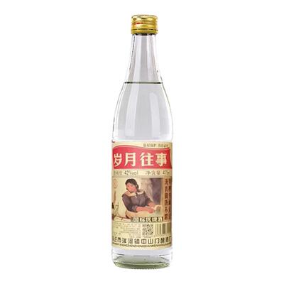 岁月往事42度陈酿浓香型白酒