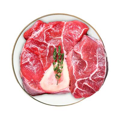 飞熊领鲜原切带骨牛腱子生鲜牛肉低脂新鲜炖煮煲汤食材【含骨髓】
