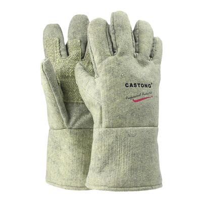 隔热防火加厚五指灵活耐高温手套