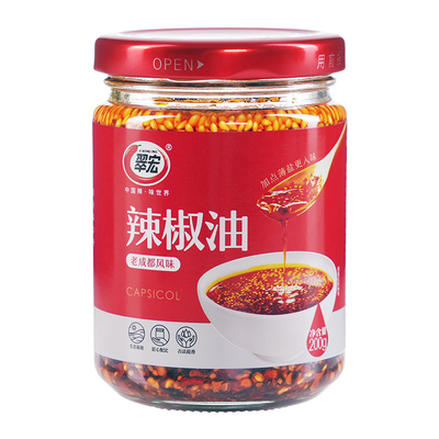 翠宏辣椒油香辣红油拌菜料