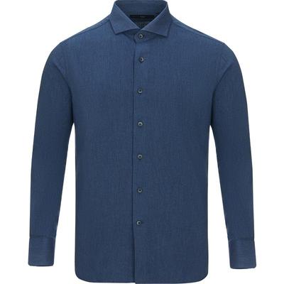 蓝豹男士长袖衬衫LAMPO商务休闲