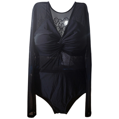 AIMUHU后背刺绣女连体性感性价比