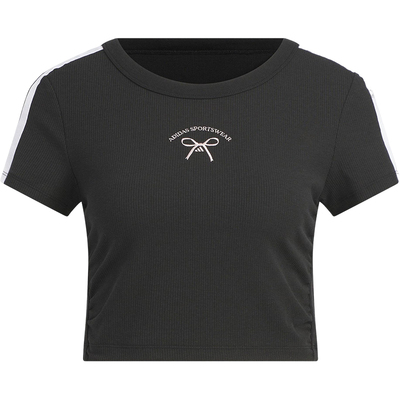 Adidas/阿迪达斯正品运动女士针织运动休闲圆领短袖T恤JY7649