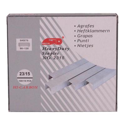 STD旗文2315加厚型订书针 23/15厚层订书针 重型钉书针订120张