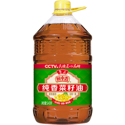 厨中香非转基因菜籽油5.43L