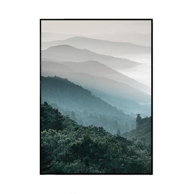 自然风光森林装饰画北欧