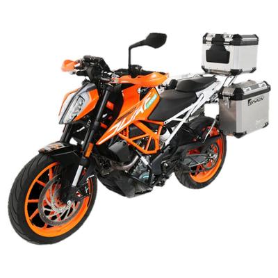 ktm390duke护杠大底板保护