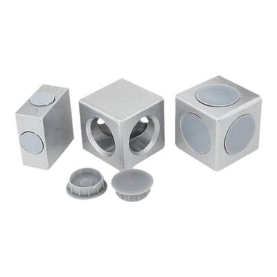 ADW48-206/308/4510-D/T铝材端面连接件二通三通  四方三维连接件