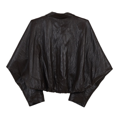 记忆的起点PU短款外套