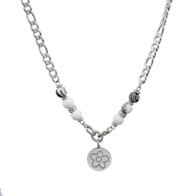 钛钢项链串珠情侣朋克嘻哈复古