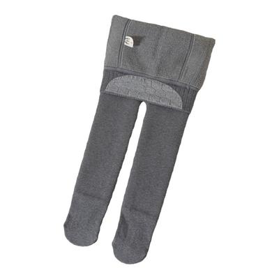 竖条纹女童连裤袜冬季加绒加厚